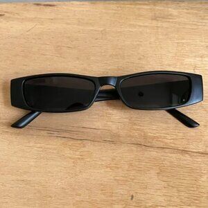 Accessories | Vintage Unique Retro Style Sick Dope Black Rectangle ...